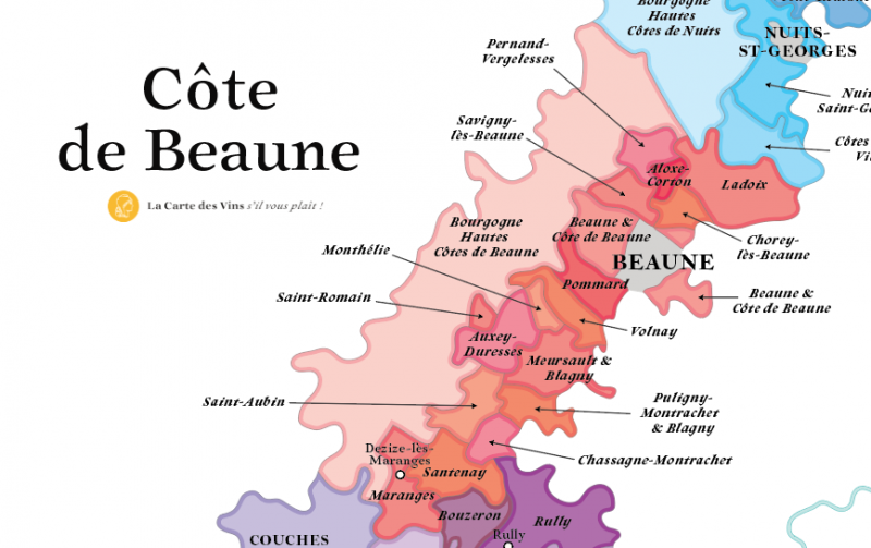 Les vins de Bourgogne | La Carte des Vins s'il vous plaît