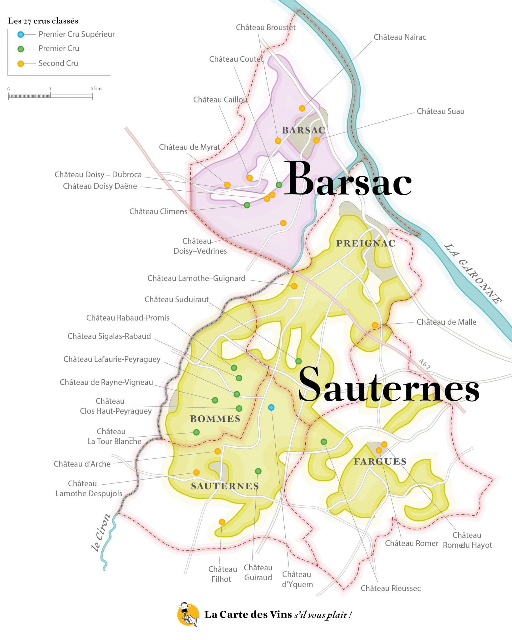 Le Guide Complet des Vins de Bordeaux | La Carte des Vins s'il vous plaît