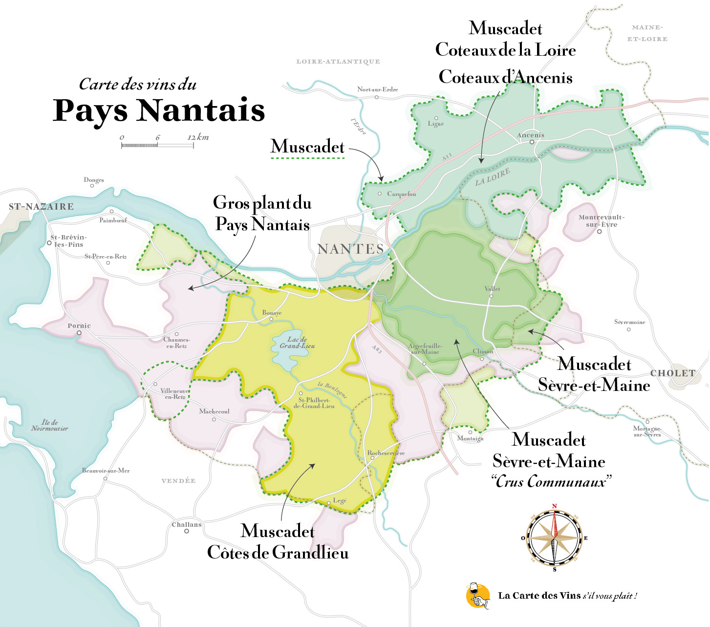 Le guide complet des vins de Loire - La Carte des Vins s'il vous plaît